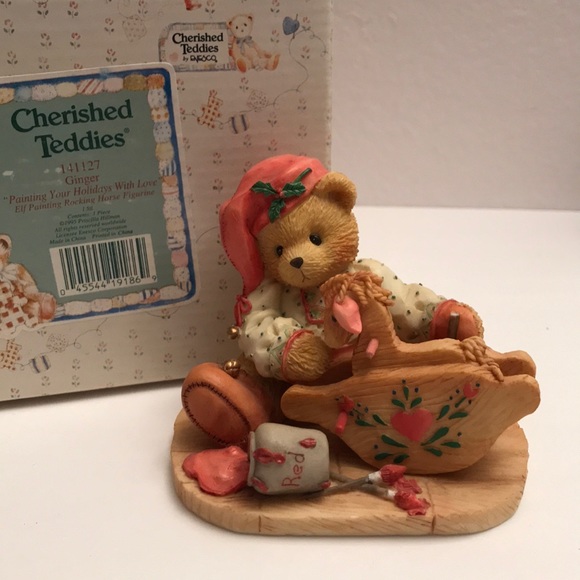 Accents | Vintage Retired Cherished Teddies Ginger | Poshmark